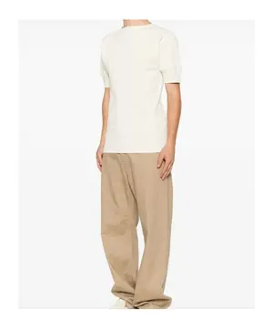 LEMAIRE Ribbed-knit Short-sleeved T-shirt