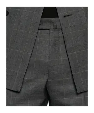 Caruso Check Double-breasted Suit