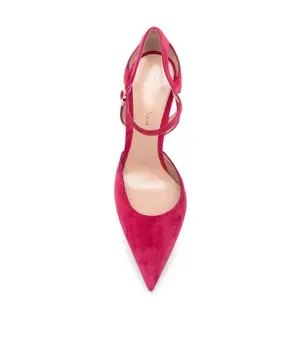 GIANVITO ROSSI Pointed-toe High Heels With Criss-cross Ankle Straps