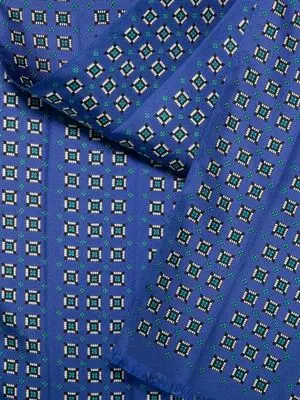 TOM FORD Silk Scarf With All-over Pattern