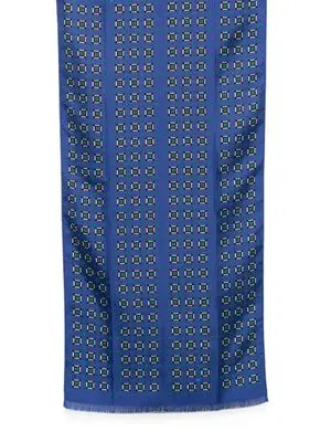 TOM FORD Silk Scarf With All-over Pattern
