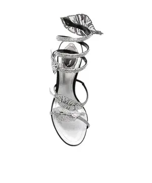 Rene Caovilla Round-toe High-heeled Sandals