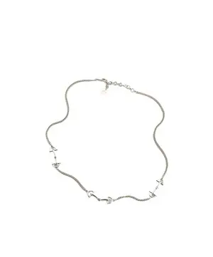 Gucci Stirrup Necklace - Silver