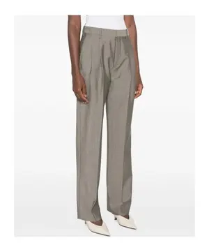 Victoria Beckham Pleated-design Trousers