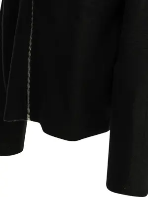 Rick Owens Long-sleeved Hooded Sweatshirt