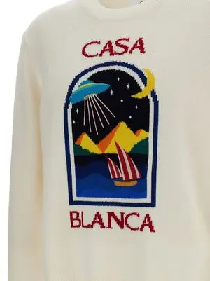 Casablanca Crew Neck Sweater
