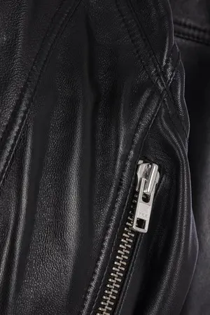 Vaquera Belted Leather Jacket