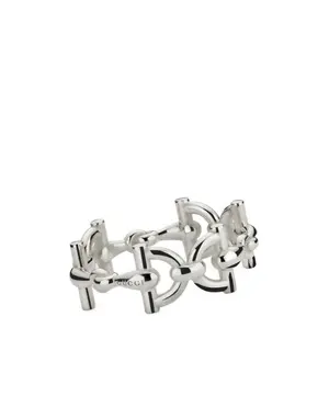 Gucci Staffa Ring - Gray