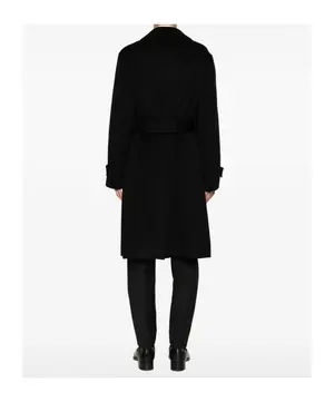 LARDINI Belted Single-breasted Coat