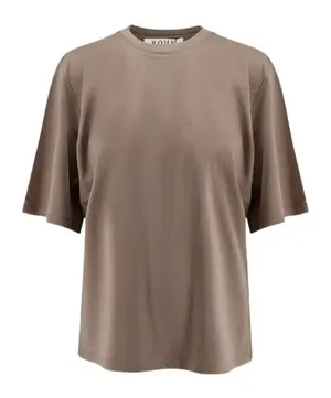 RÓHE Boxy Crew Neck T-shirt - No