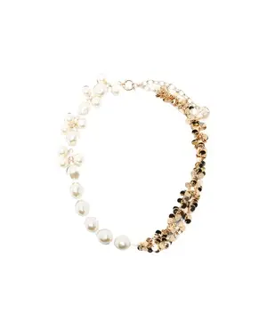 N.21 Mixed-material Necklace