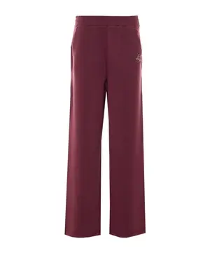 Liu Jo Elastic Waist Casual Pants - Red