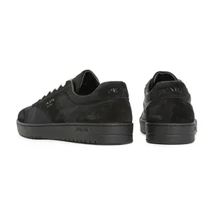 Prada Lace Up Round Toe Sneakers