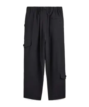 Y3 Sport Uniform Tapered Pants - Black