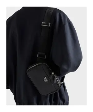 Prada Saffiano Leather Shoulder Bag