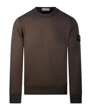 Stone Island Stone Island Crewneck Sweatshirt With Logo Patch No