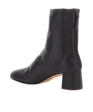 AQUAZZURA Zippered Ankle Boots