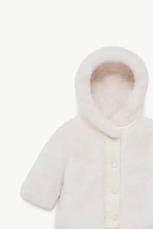 Moncler Viona Hooded Faux Fur Padded Jacket