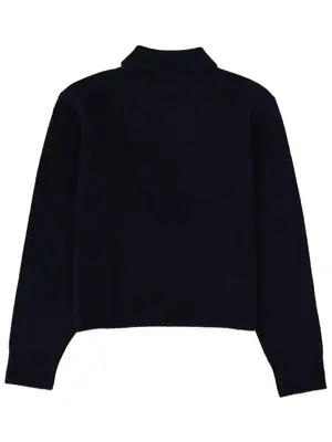 SPORTY  RICH Long-sleeved Polo Shirt