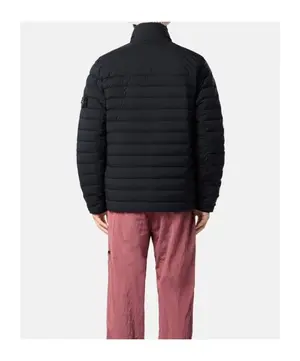Stone Island Stand Collar Downjacket With Anti-drop Finish