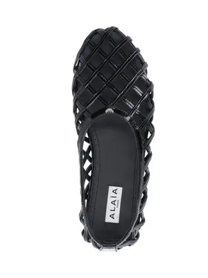 Alaïa Hollow Flat Shoes