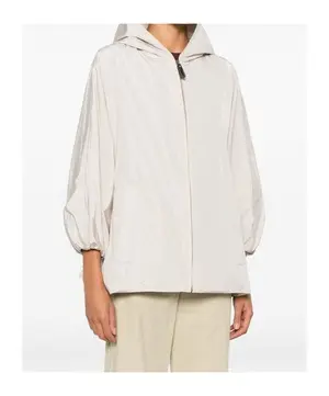 Max Mara Hooded Zip-up Jacket