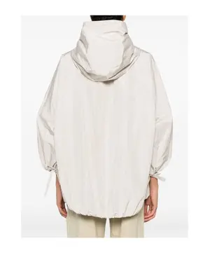Max Mara Hooded Zip-up Jacket