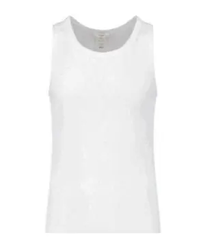 THE ROW Sleeveless Vest - White