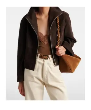 Nour Hammour Etienne Suede Jacket