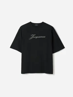 Jacquemus Logo Printed Crewneck T-shirt