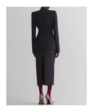 MUGLER Midi Pencil Skirt