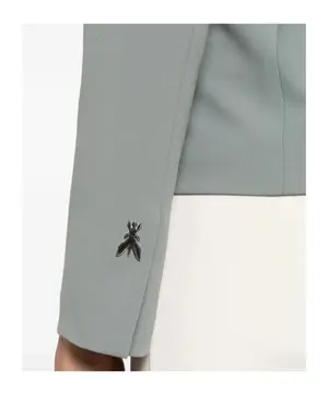 Patrizia Pepe Wrap-design Tie-fastening Jacket
