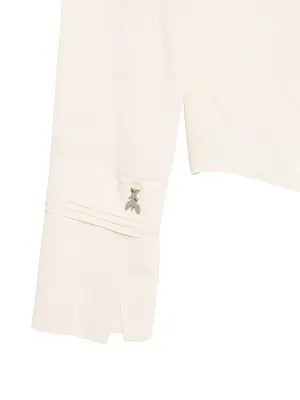 Patrizia Pepe Tie-neck High-neck Blouse