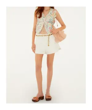 Farm Rio Linen Vest