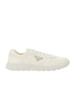 Prada Lace-up Sneakers - Ivory