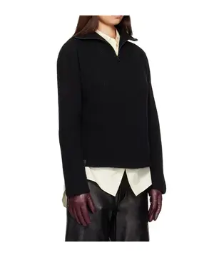 Mackage Gladys Knit Half-zip Pullover Sweater