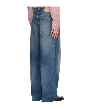 SUNFLOWER Super Wide Belt Loop Jeans