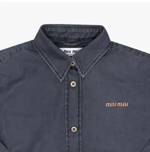 Miu Miu Chambray Shirt - No