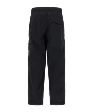 Stone Island Straight Leg Cargo Pants With Crinkled Effect