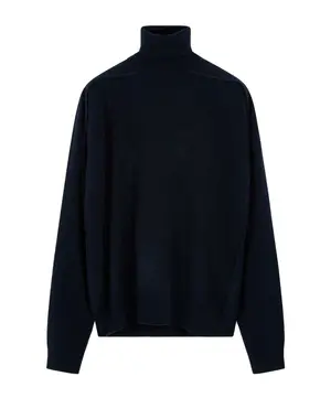 MAISON MARGIELA Raw-edge Mock Neck Sweater