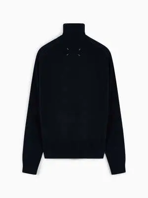 MAISON MARGIELA Raw-edge Mock Neck Sweater