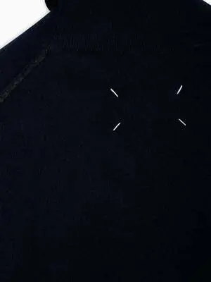 MAISON MARGIELA Raw-edge Mock Neck Sweater