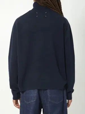 MAISON MARGIELA Raw-edge Mock Neck Sweater
