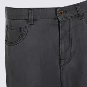 Miu Miu Five-pocket Chambray Jeans - Black
