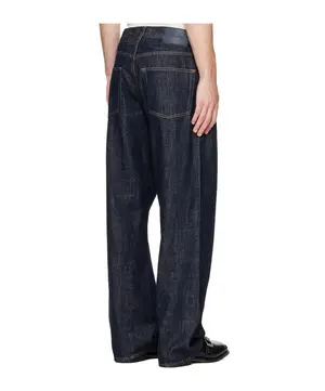 SUNFLOWER Wide Twist Belt Loop Jeans