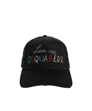 Dsquared2 Letter Hat - Black