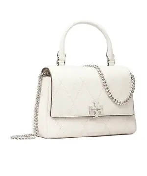 Tory Burch Mini Charlie Quilted Top-handle Crossbody Bag