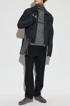 JIL SANDER Half-zip Turtleneck Knitted Sweater