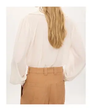Chloé Scalloped Collar Shirt