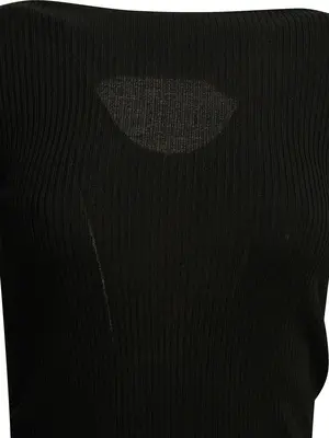 Rick Owens Boat Neck Knit Sweater